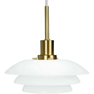 Dyberg Larsen [GEBRAUCHT] B-Ware Dyberg Larsen Dl20 Pendellampe H&auml;ngelampe Glaslampe Messing Esszimmerlampe G9
