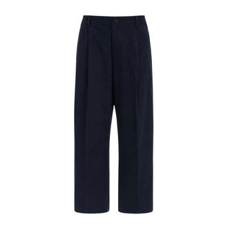 STUDIO NICHOLSON Wide Hosen - - Trousers - Herren - Blau - M