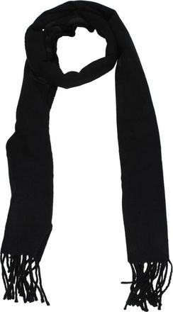 Off-white Schwarzer Kaschmirschal mit Fransen - - Accessories - Herren - Schwarzk - ONE SIZE