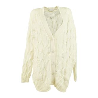 Avant Toi Cardigans - Femme - Pulls - Blanc - Taille: 38 FR
