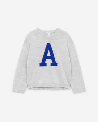 Arket Pullover Aus Wollmischung -Grau