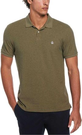 Original Penguin Poloshirt f&uuml;r Herren, Schmal (Oliv)