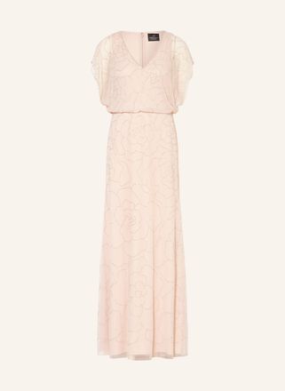 Adrianna Papell Abendkleid Mit Schmuckperlen rosa