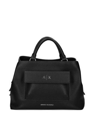 A|X Armani Exchange Tote Bag mit Tasche - Schwarz