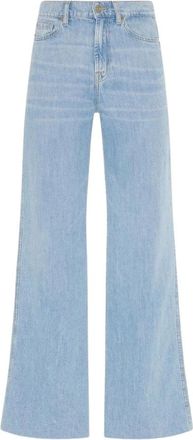 7 For All Mankind Femme, Jeans, Bleu, Taille: W26 Capri Taille Haute