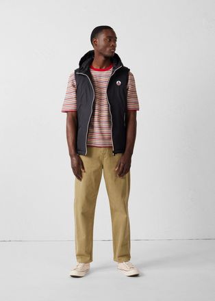 Jott Doudoune r&eacute;versible sans manches Noir/Noir Leudal - Taille XXL