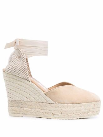 Manebì espadrilles compensées Hamptons - Tons neutres