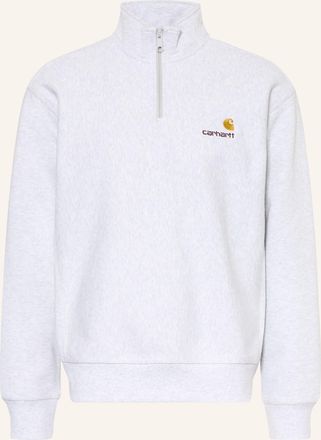 Carhartt Work in Progress Carhartt Wip Sweat-Troyer American Script grau