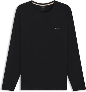 BOSS Herren T-Shirt Mix&Match Ls-Shirt R, -001 Black, S
