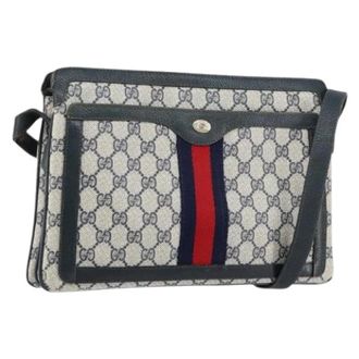 Gucci Sac bandouli&egrave;re Pre-owned - Femme - Pre-owned - Bleu - Taille: ONE Size