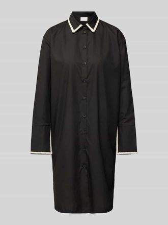 Jake*s Knielanges Hemdblusenkleid mit durchgehender Knopfleiste