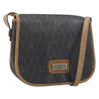 Dior Sac &agrave; bandouli&egrave;re en plastique Pre-owned - Femme - Pre-owned - Noir - Taille: ONE Size
