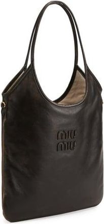 Miu Miu Sac cabas Ivy en cuir
