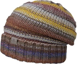 Lierys Bonnet Bernardo Oversize Femme/Homme - Made in Germany de Grande Taille Bonnets pour Femme en Tricot avec Revers, Oversize, Hiver Automne-Hiver - Tail