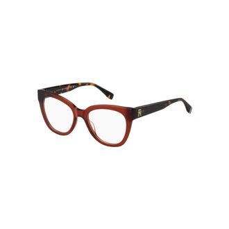 Tommy Hilfiger unisex, Accessoires, Rouge, Taille: 52 MM Lunettes de Mode à Monture Rouge