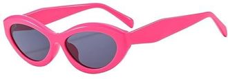 Generic Lunettes De Soleil Dext&eacute;rieur &Agrave; Petite Monture For Femmes Et Hommes, Verres D&eacute;coratifs For Le Sport(Pink)