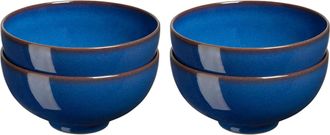 Denby Imperial Blue 001048045 Reisschalen 4-teilig