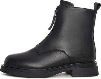Cesare Gaspari Femme, Chaussures, Noir, Taille: 40 EU Structured Lace-Up Combat Boot