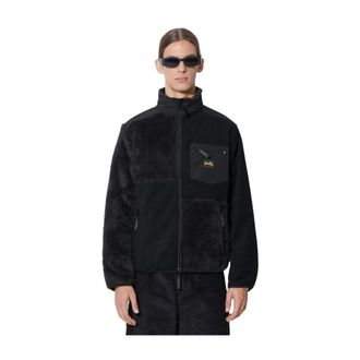 Stan Ray Patchwork Fleecejacke - - Jackets - Herren - Schwarzk - L