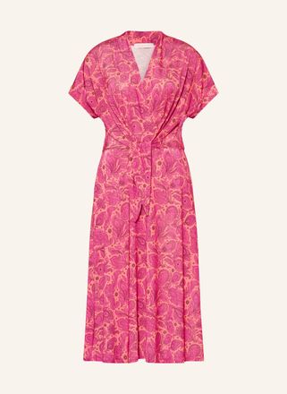 Marivie Marivie Kleid Pure! In Wickeloptik pink