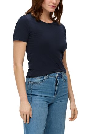 s.Oliver Jerseyshirt mit Rundhalsausschnitt