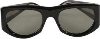 Gucci Lunettes de soleil en plastique Pre-owned - Femme - Pre-owned - Noir - Taille: ONE Size