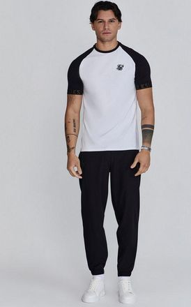 Siksilk Jogger Pants SikSilk Herren Schwarze Smart Hose