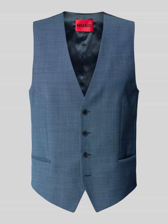 HUGO BOSS Weste mit Knopfleiste Modell Vin