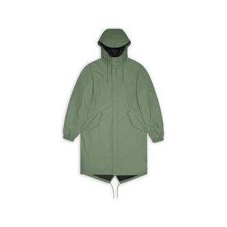 Rains Parka Fishtail &agrave; capuche avec visi&egrave;re int&eacute;gr&eacute;e