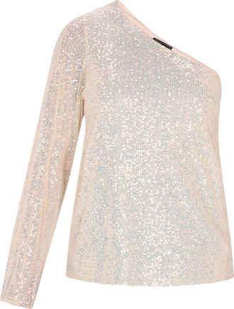 Faina Bluse Frauen beige mehrfarbig