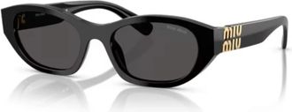 Miu Miu Stilvolles A03S Modeaccessoire - - Accessories - unisex - Schwarzk - 53 MM