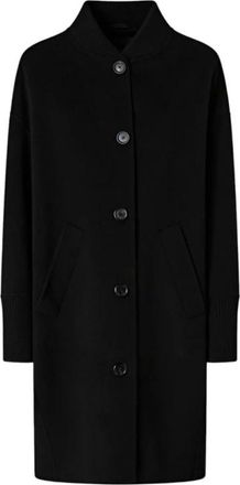 Pinko Pinko, Femme, Manteaux, Noir, Taille: 36 FR Manteau Certosa