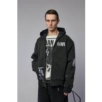 Enfants Riches Deprimes War Started Hooded Work Jacket