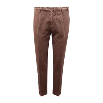Santaniello Evoluto Baumwoll-/Leinenhose - - Trousers - Herren - Braun - L