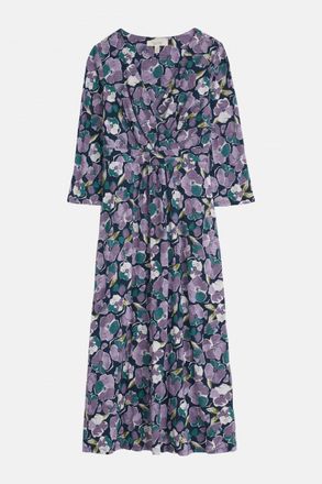 Seasalt Cornwall Seasalt Kleid Chapelle Damen Blumen Lila Blau Paper GOTS