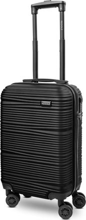 Redolz Kleiner Hartschalen Kabinen-Koffer | Cabin-Trolley 35 x 20 x 55 cm aus hochwertigem ABS-Material | Ultra-leicht nur 2,6 kg für Damen & Herren | 4 Dopp