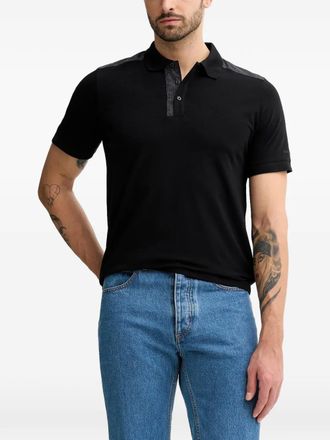 Karl Lagerfeld Poloshirt mit Logo - Schwarz