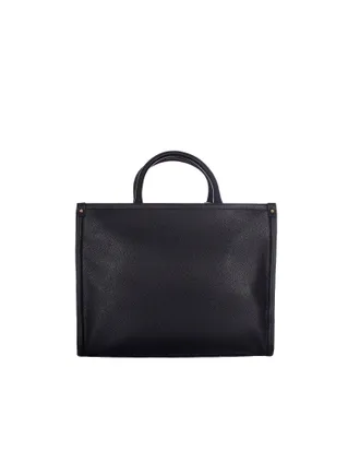 Liu Jo Womens Handbag Tote Black Eco-Leather Polyurethane Handbags Hand Bags