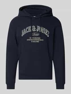 Jack & Jones Regular Fit Hoodie aus Baumwoll-Mix Modell Denver