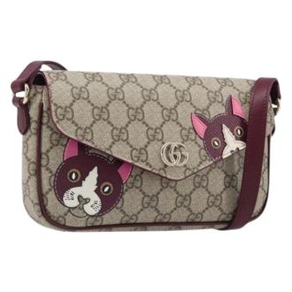 Gucci Sac bandouli&egrave;re vintage GG Canvas Pre-owned - Femme - Pre-owned - Beige - Taille: ONE Size