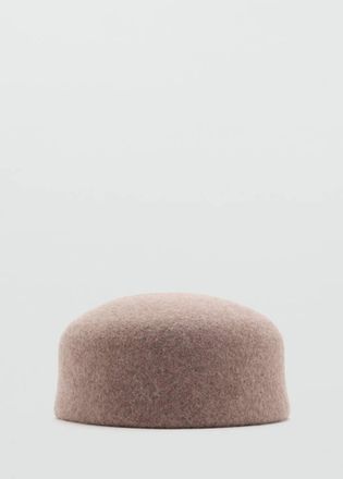 Mango Haarband aus 100 % Wolle mittelbraun - Damen - Einheitsgr&ouml;&szlig;e - MANGO
