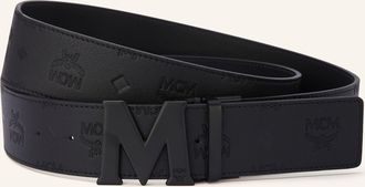 MCM Mcm Lederg&uuml;rtel Claus Zum Wenden schwarz