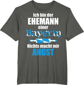 Jimbeels Bayern | Lustiger bayerischer Spruch f&uuml;r Ehem&auml;nner | Bayer T-Shirt