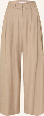 Betty&Co Betty&Co Marlenehose Aus Flanell beige
