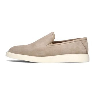 Stefano Lauran Beige Wildleder Loafers f&uuml;r Herren - - Shoes - Herren - Beige - 43 EU