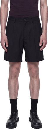 Comme Des Gar&ccedil;ons Poly Wool Drill Shorts