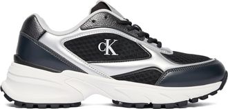 Calvin Klein Sneakers Calvin Klein Hike Runner Lace Up Mesh Mix Met YW0YW02063 Bunt