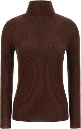 Fabiana Filippi Rollkragenpullover - Braun