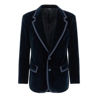 Dolce & Gabbana Veste de smoking Sicilia - Homme - Vestes - Bleu - Taille: L