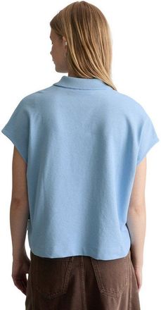 Marc O'Polo Denim Poloshirt wide aus schwerem Single Jersey